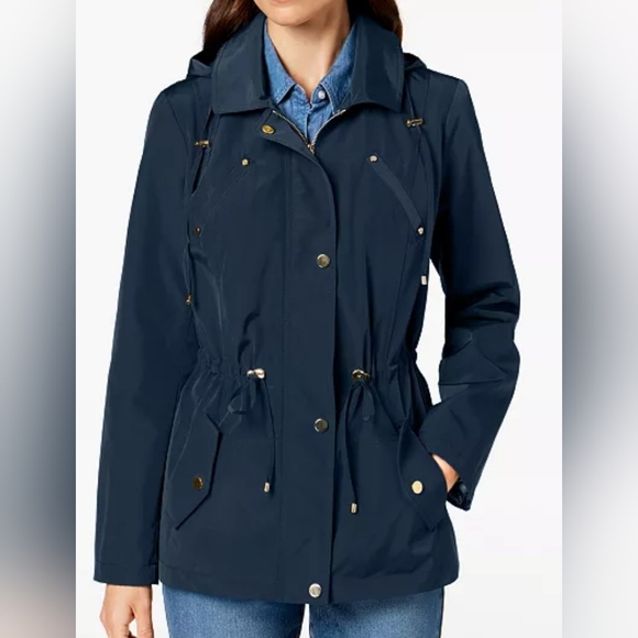 Charter Club | Jackets & Coats | Charter Club Women Navy Water ...